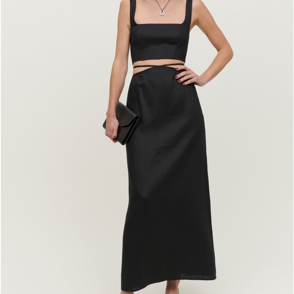 Reformation | Skirts | Reformation Pepper Linen Two Piece | Poshmark